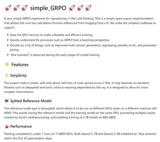 复旦开源Simple-GRPO：200多行代码低成本复现DeepSeek R1“Aha Moment” - AI资讯 - 冷月清谈