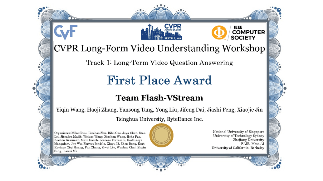 基于STAR记忆机制的多模态大模型Flash-VStream：实现长视频流在线理解与问答 - AI资讯 - 冷月清谈